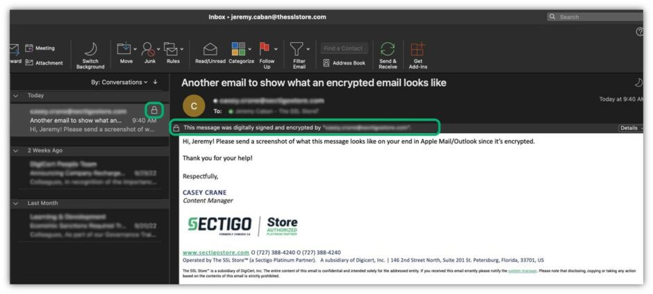 Is Email Encrypted? Sometimes… Here’s How You Can Tell - InfoSec Insights