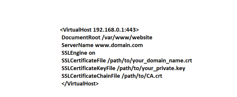 How To Install A Wildcard Ssl Certificate In Apache Web Server
